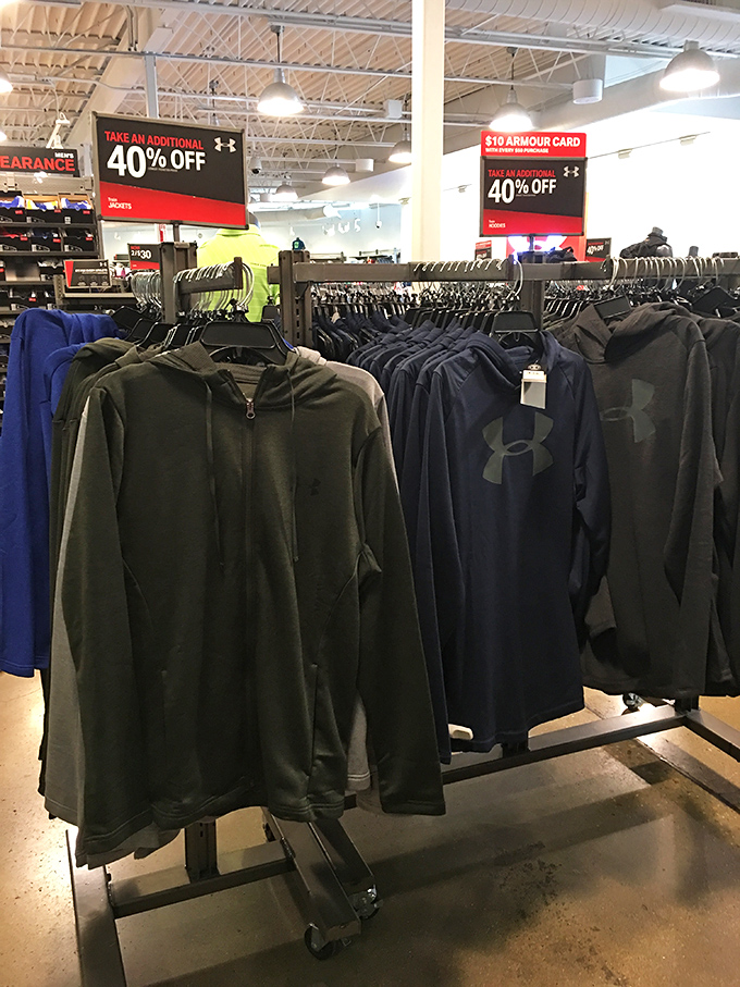 Athletic wear that transforms "maybe I'll start working out" thoughts into "at these prices, I practically have to" commitments. 