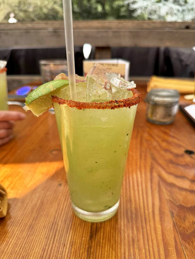 This jalapeño margarita delivers the perfect one-two punch: refreshing lime coolness followed by a gentle kick. Vacation in a glass.