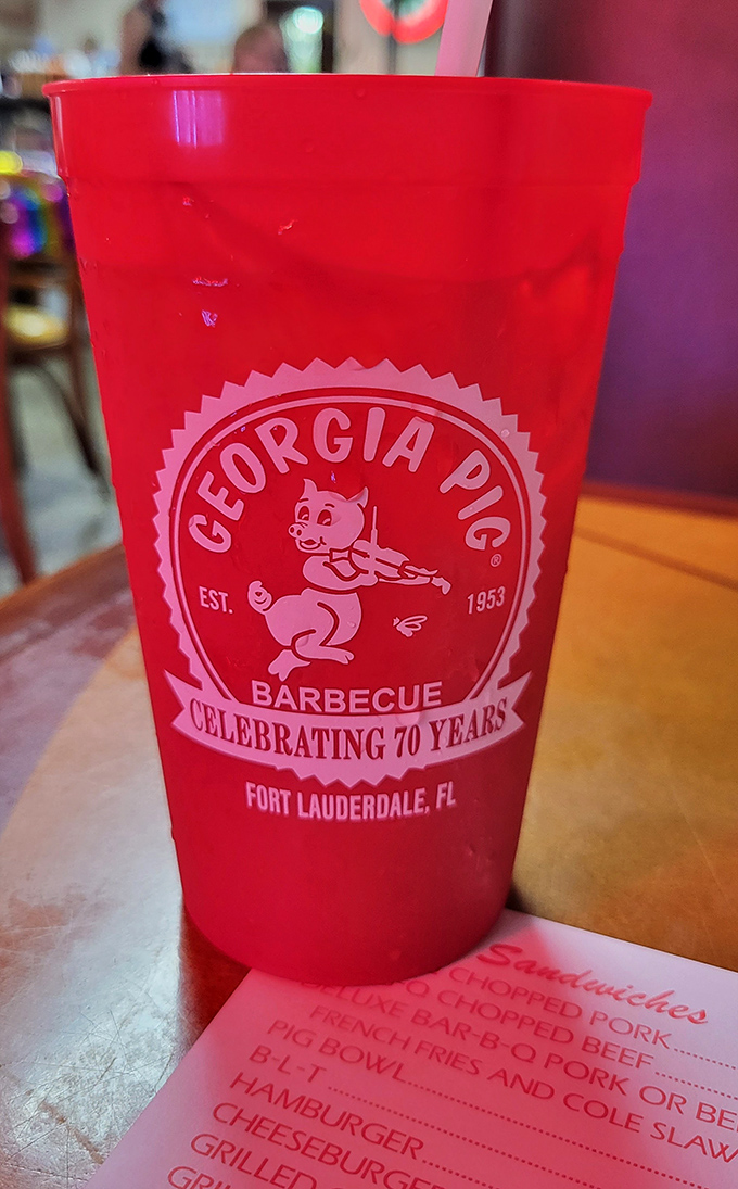 Their commemorative cup says "70 years" but the flavor inside says "timeless." Some traditions are worth preserving in plastic.