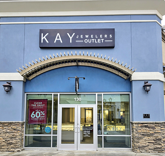 Kay Jewelers Outlet: where "I was just browsing" turns into "surprise, honey!" faster than you can say "60% off."