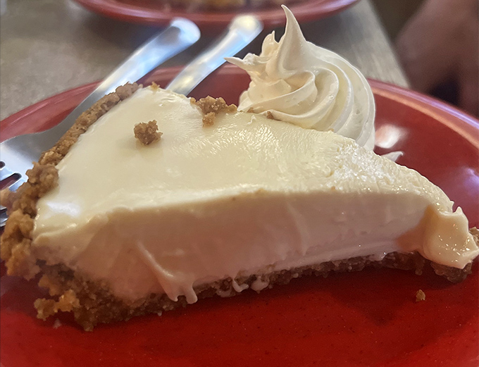 Key lime pie that strikes that perfect balance between tart and sweet&mdash;Florida and New England having a delicious cultural exchange.