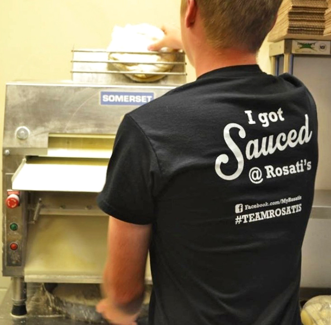 "I got Sauced at Rosati's" isn't just a clever t-shirt slogan&mdash;it's a Chicagoland rite of passage.