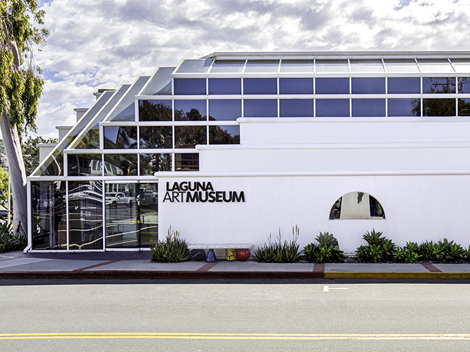 The Laguna Art Museum doesn't just house art&mdash;it is art. A building that perfectly captures the town's creative spirit in concrete form.