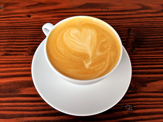 Latte art this beautiful almost makes you hesitate before destroying such caffeinated creative genius.