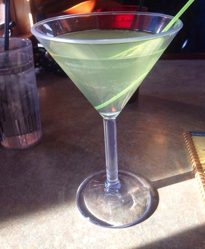 That's not just a martini&mdash;it's liquid sunshine in a glass, perfect for toasting to decisions well made.