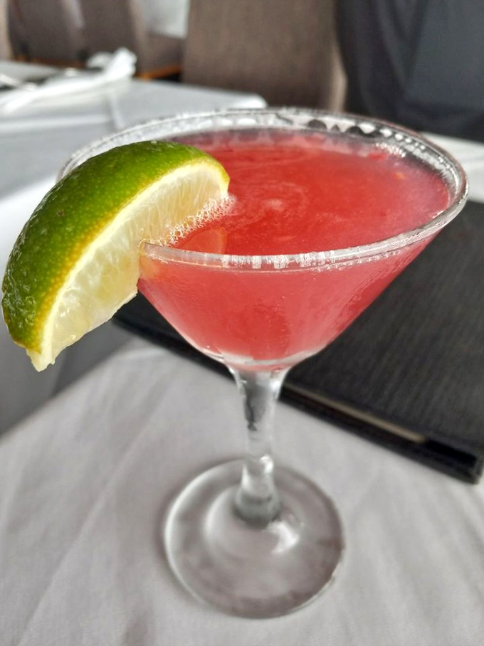 The cocktail that makes you forget about checking emails. Vibrant, tart, and just sweet enough&mdash;like a California sunset in a martini glass.