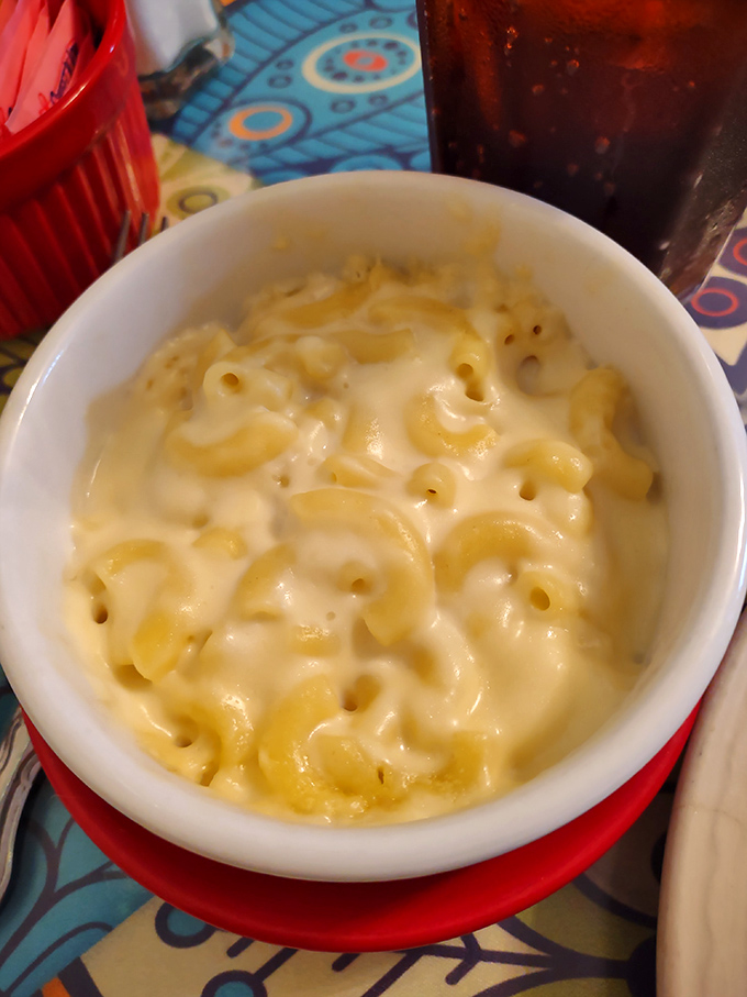 Mac and cheese that achieves the impossible&mdash;each elbow pasta perfectly coated in creamy, cheesy goodness that clings just right to your fork.