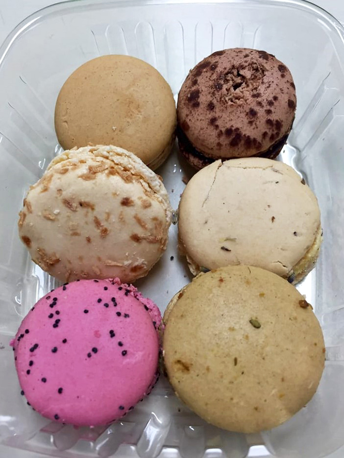 These macarons aren't just cookies—they're tiny, colorful ambassadors from the intersection of French technique and Italian spirit.