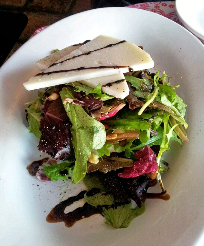 A salad that answers the eternal question: "Can healthy food actually taste like something I'd willingly eat?" with a resounding yes.