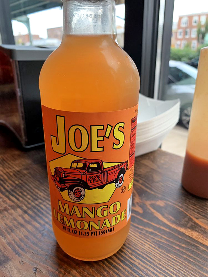 Joe's Mango Lemonade&mdash;because sometimes your taste buds need a tropical vacation while your mouth recovers from that Nashville heat.