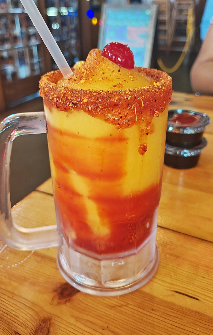 That mango margarita isn't just a drink &ndash; it's a vacation in a glass, with a chili-salt rim that means business.