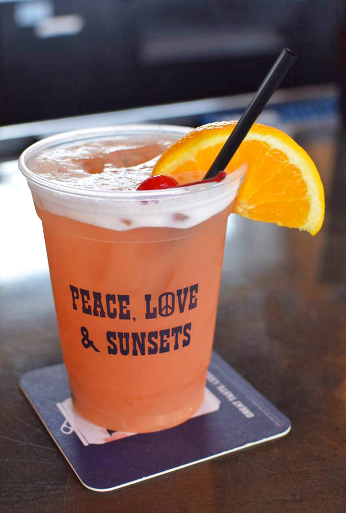 This cocktail doesn't just promise peace, love, and sunsets &ndash; it delivers them with every sip.