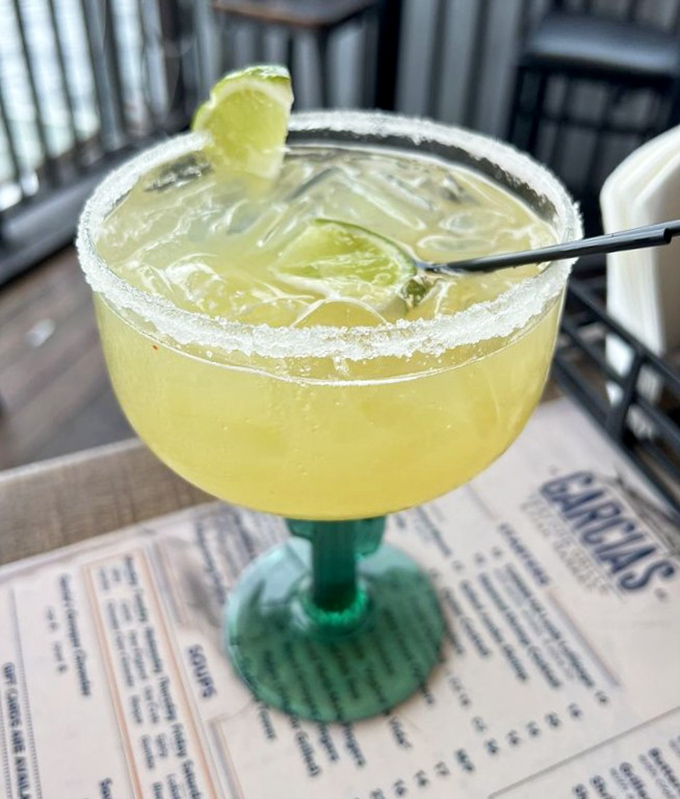 Not just any margarita &ndash; this sunshine-in-a-glass comes with a side of river breezes and the promise of an afternoon with no responsibilities.