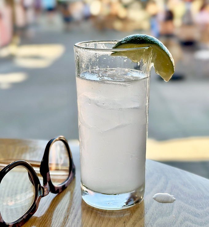 A proper margarita isn't just a drink&mdash;it's a vacation in a glass, especially when enjoyed on The Little Fleet's sun-dappled patio.