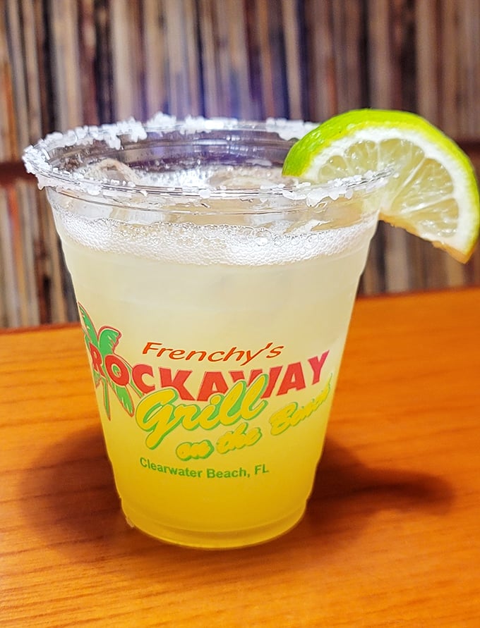 Frozen margaritas that taste like vacation in a glass, complete with brain freeze potential.