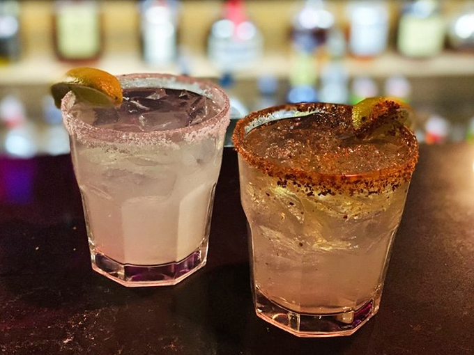 These aren't just cocktails—they're liquid sunshine with salt-rimmed edges. The perfect companions for your DIY grilling adventure.