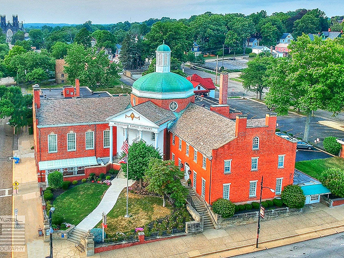 The Massillon Public Library's distinctive dome and red brick fa&ccedil;ade houses more than books&mdash;it's a repository of community stories and shared history.