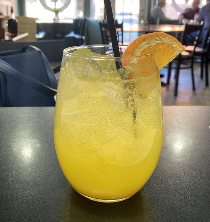 Nothing says "weekend victory" quite like a sunshine-bright mimosa, perfectly balanced between bubbly and sweet.