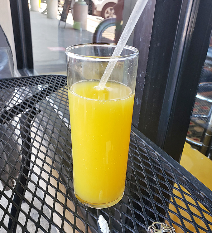 Sunshine in a glass! This mimosa isn't just a breakfast cocktail; it's morning optimism served with bubbles and vitamin C.