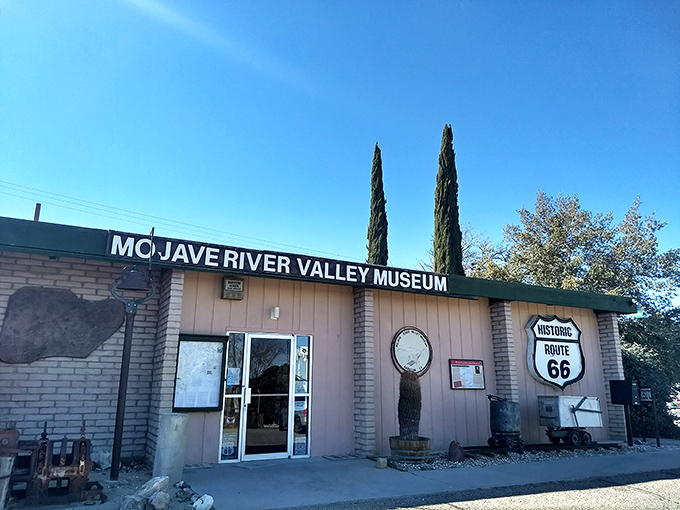 The Mojave River Valley Museum proudly displays its Route 66 heritage, a shrine to the historic highway that put Barstow on the map. 