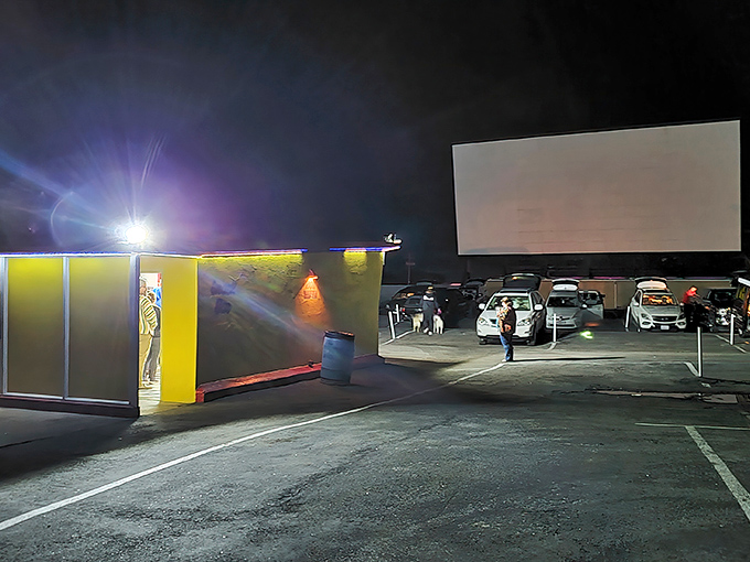 When darkness falls, the magic begins &ndash; hundreds of cars united in cinematic communion under the stars.