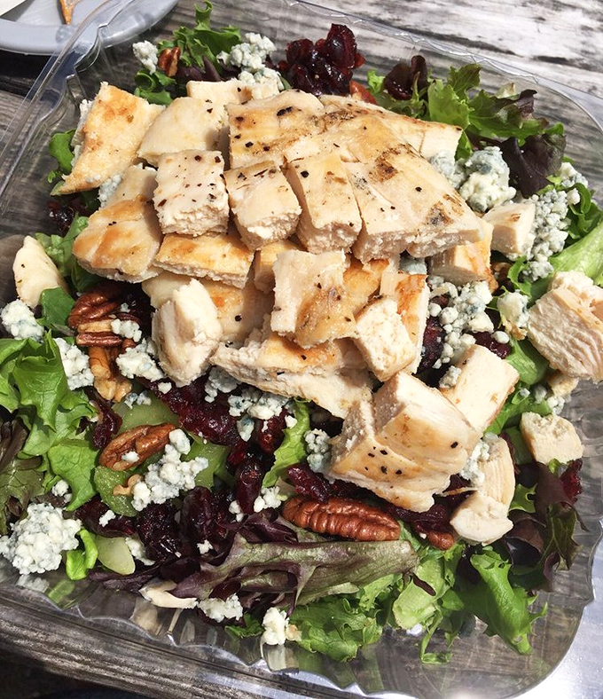 Even salad gets the royal treatment here&mdash;a protein-packed garden party that makes eating greens feel like cheating on your diet.