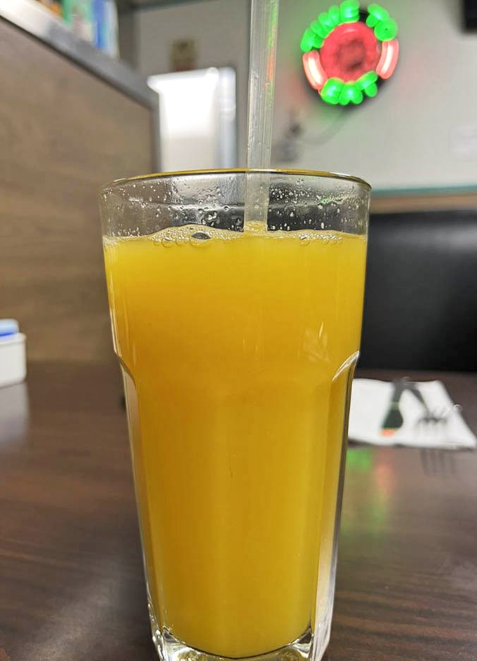 Fresh-squeezed sunshine in a glass&mdash;the kind of OJ that makes you forget the frozen stuff exists.