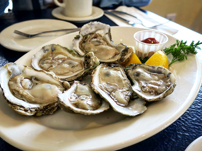 Oysters on the half shell&mdash;nature's perfect appetizer. These briny beauties need nothing more than a squeeze of lemon and perhaps a silent thank you to the sea. 