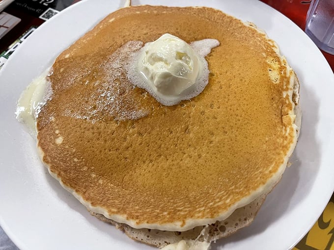 Pancake perfection isn't complicated&mdash;just a golden disc, melting butter, and the promise of maple syrup in your immediate future.