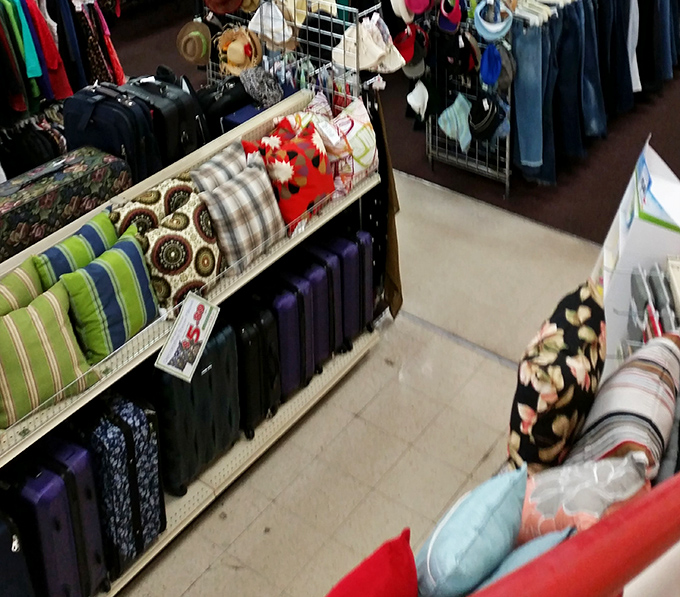 The home goods aisle: where your living room makeover begins with pillows that cost less than your morning latte.