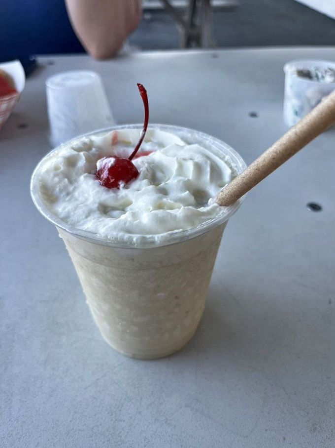 A tropical pi&ntilde;a colada that perfectly complements the laid-back Keys atmosphere and fresh seafood feast ahead.