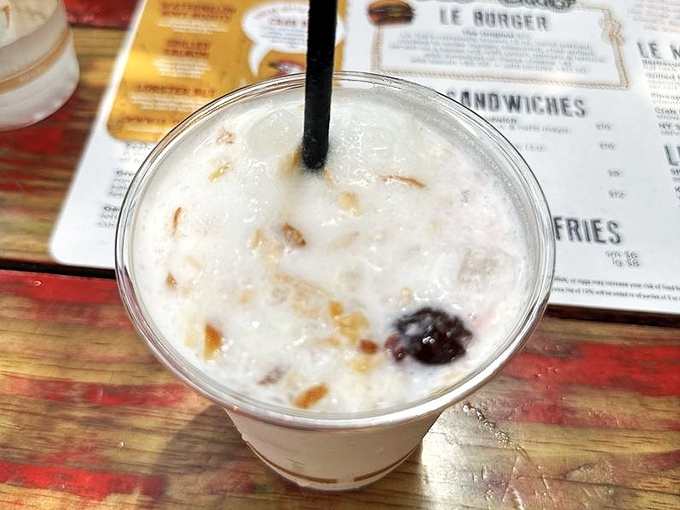 A pi&ntilde;a colada that transports you straight to vacation mode, even if you're just playing hooky from work on a random Tuesday.