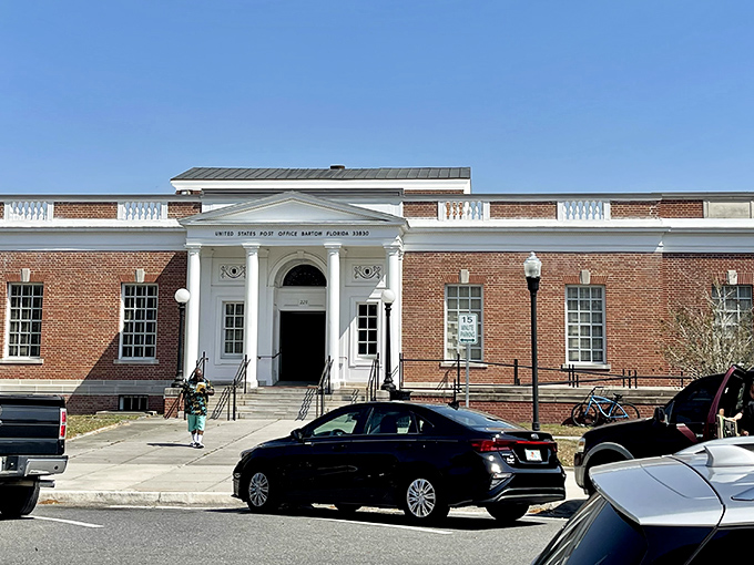 Neither snow nor rain nor Florida heat stays these couriers&hellip; The Bartow Post Office combines federal dignity with that distinctive small-town accessibility.