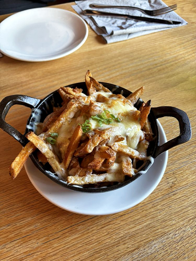 Crispy fries drowning in cheese and gravy &ndash; because some indulgences are absolutely worth every single calorie.