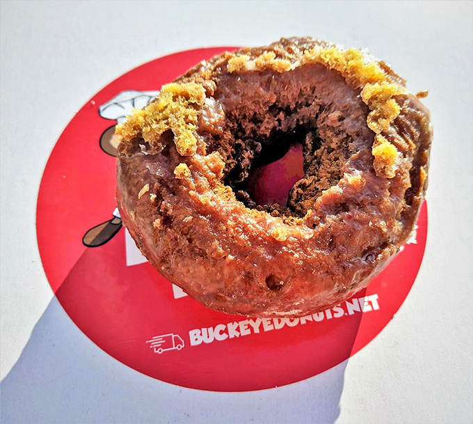 Pumpkin spice done right. Before it became the mascot of autumn, this donut was quietly perfecting the art of seasonal satisfaction.