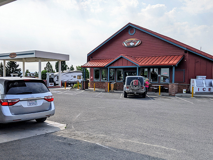 Rabbit Traxx isn't just a pit stop&mdash;it's civilization's outpost where road-weary travelers find coffee, snacks, and directions given with a smile.