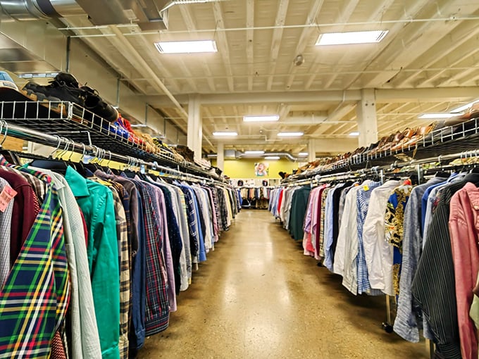 The men's shirt aisle&mdash;a kaleidoscope of patterns and possibilities where your next favorite button-down is hiding in plain sight.