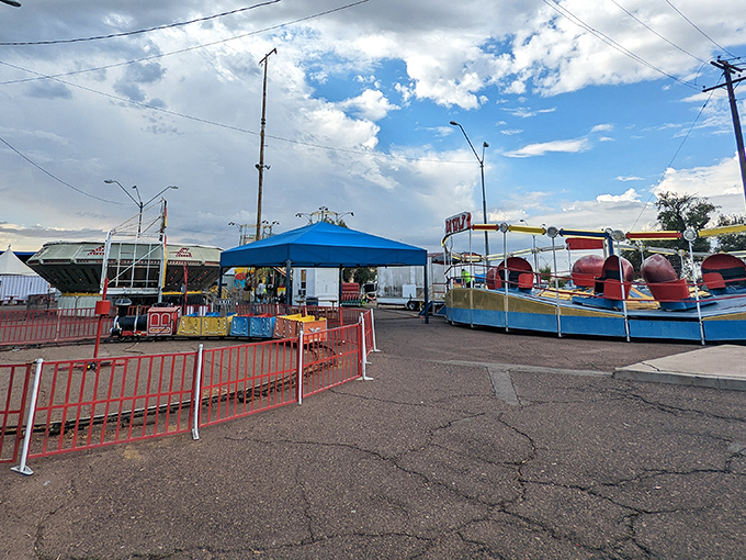 Carnival rides spin dreams into reality, reminding us that joy doesn't require a theme park admission fee.