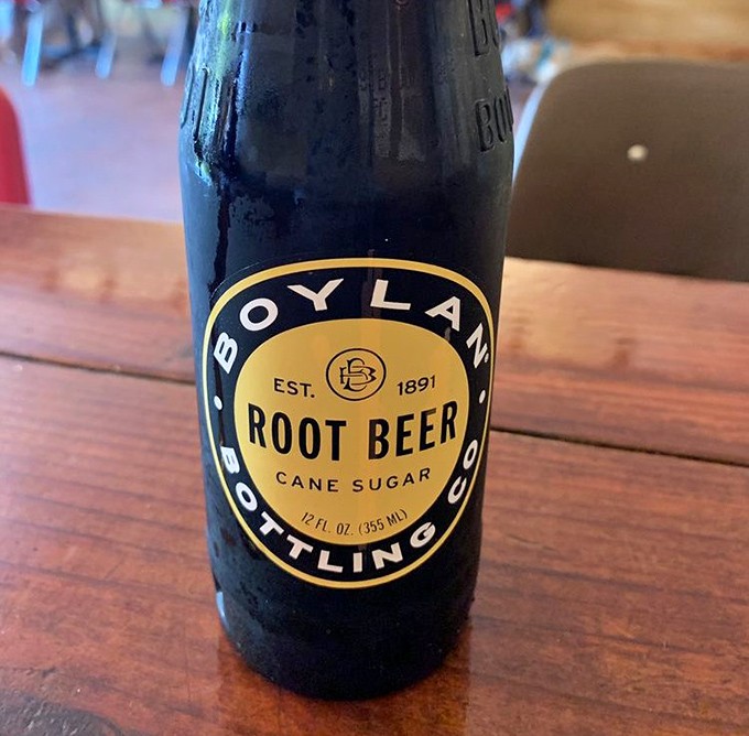 Boylan's root beer provides the perfect sweet counterpoint to all that savory goodness &ndash; liquid nostalgia in a bottle.