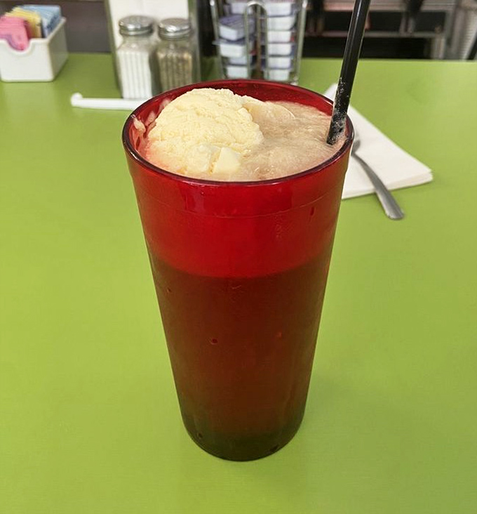Root beer floats: proof that sometimes the simplest pleasures are the most profound. That vanilla ice cream slowly melting into fizzy goodness is pure nostalgia.