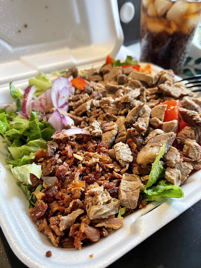 This isn't just a salad&mdash;it's protein with purpose. Tender tri-tip nestled among fresh greens creates the perfect compromise between health and happiness.