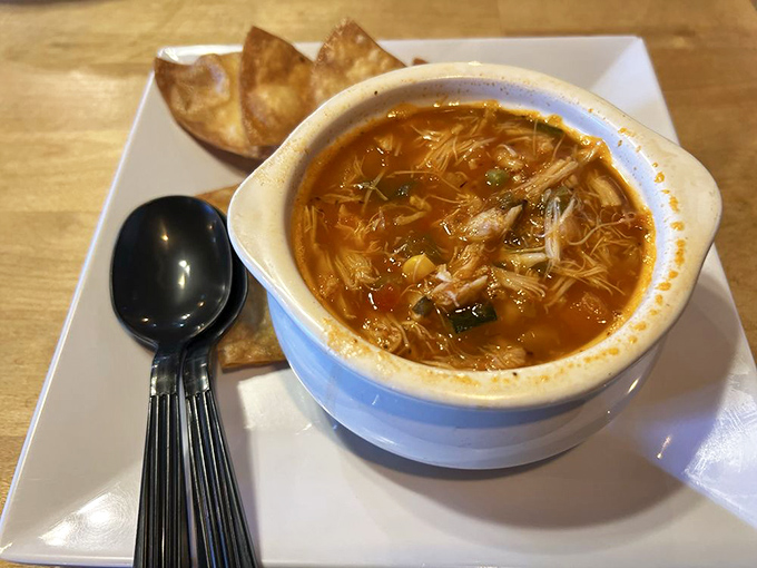 She Crab Soup that's practically a meal in itself. Rich, hearty, and packed with enough crab to make you question ordering anything else.
