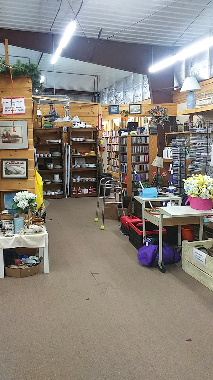 Books, dishware, and treasures await in this well-organized wonderland&mdash;proof that one person's "I'm done with this" is another's "I've been looking everywhere!"