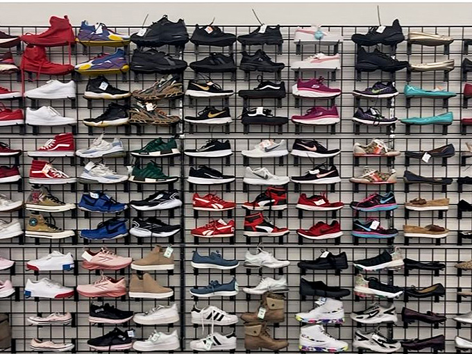 Sneaker heaven for the budget-conscious collector. Those vintage Nikes might just be your next conversation-starting fashion statement.