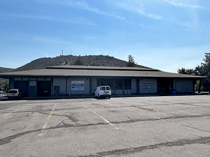 The Siskiyou County Library might not look fancy, but inside those walls are more adventures than you'll find scrolling Netflix for three hours.