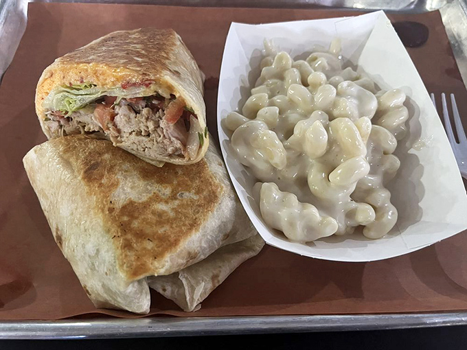 A wrap that brings together the best of two worlds—smoky barbecue goodness tucked into a portable package. Convenience never tasted so divine.