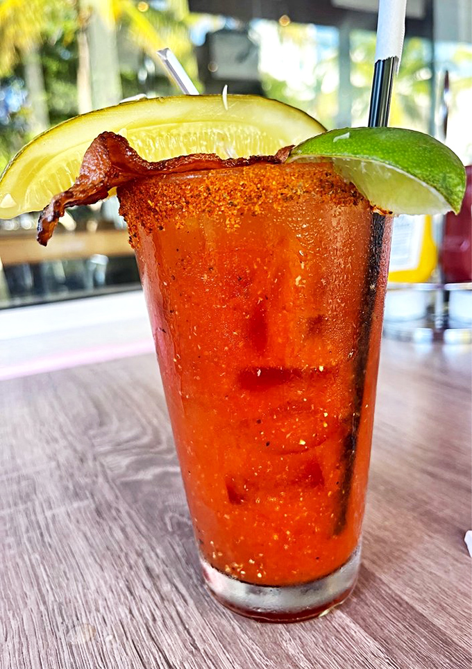 This Bloody Mary isn't just a drink&mdash;it's a spicy, bacon-garnished hangover cure that doubles as a legitimate reason to day-drink in South Beach.