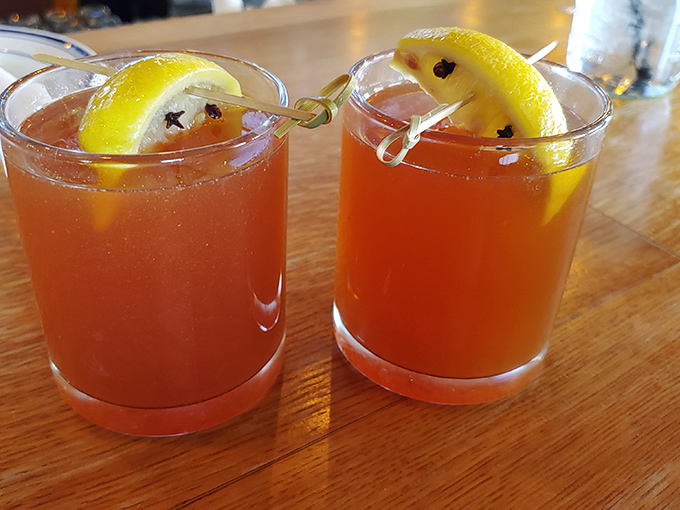 A strawberry gin lemonade that looks like summer vacation in a glass &ndash; refreshing enough to cool any barbecue fire.