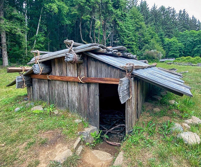 Traditional Yurok architecture showing us that sustainable living isn't trendy &ndash; it's timeless wisdom.