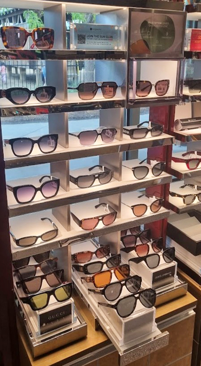 Sunglasses galore &ndash; where everyone can find their inner celebrity. From subtle sophistication to statement pieces that scream "notice me!"